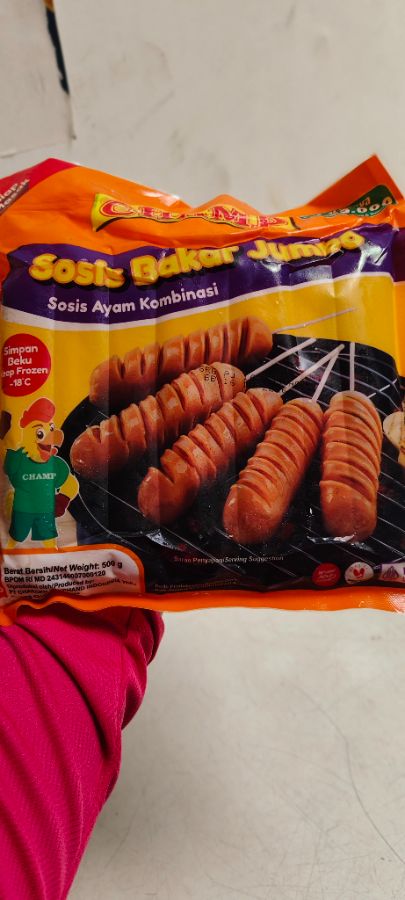 Sosis champ bakar jumbo - FF PRODUCTION