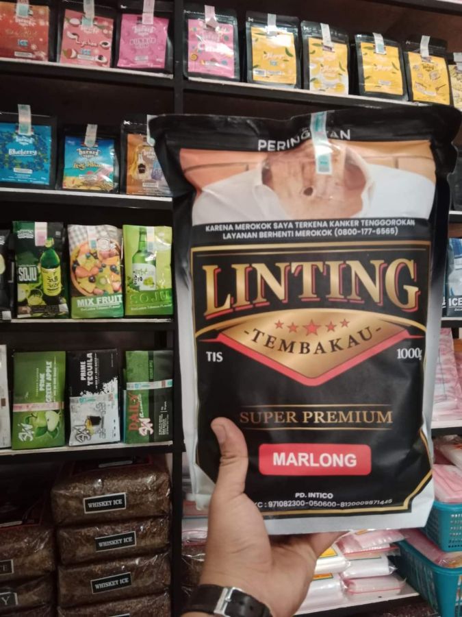 LINTING TEMBAKAU MARLONG 100gr - KONCO TEMBAKAU
